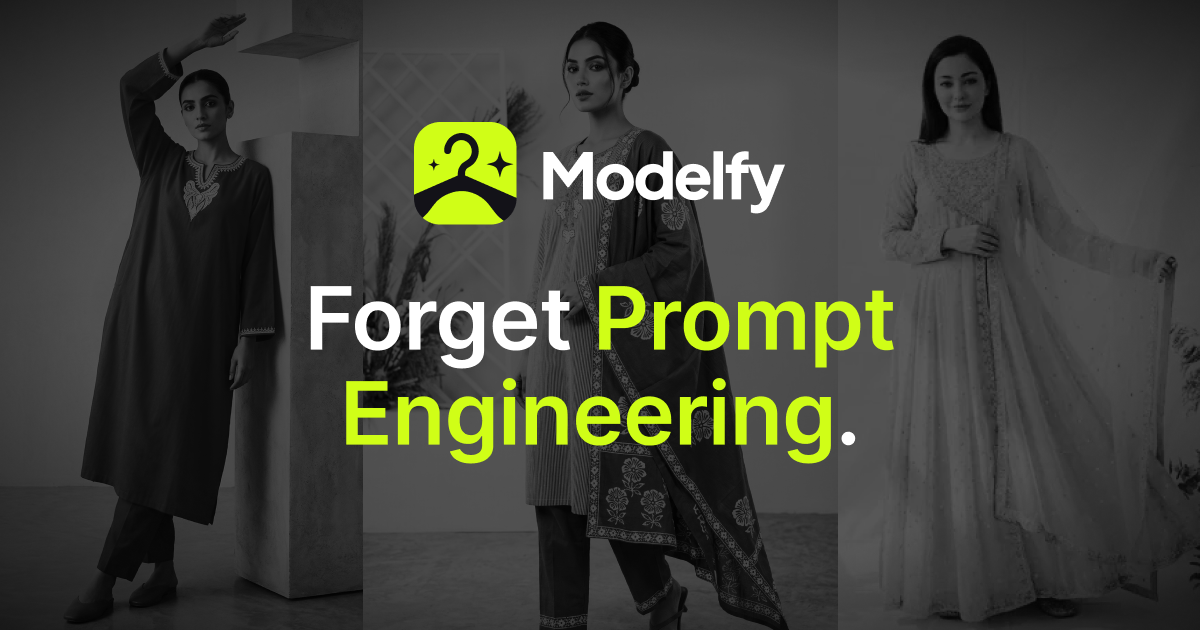 Modelfy | Turn Flat Lay Clothing into AI Model Photos